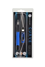 Manuscript Curve Fountain Pen in Sky Blue