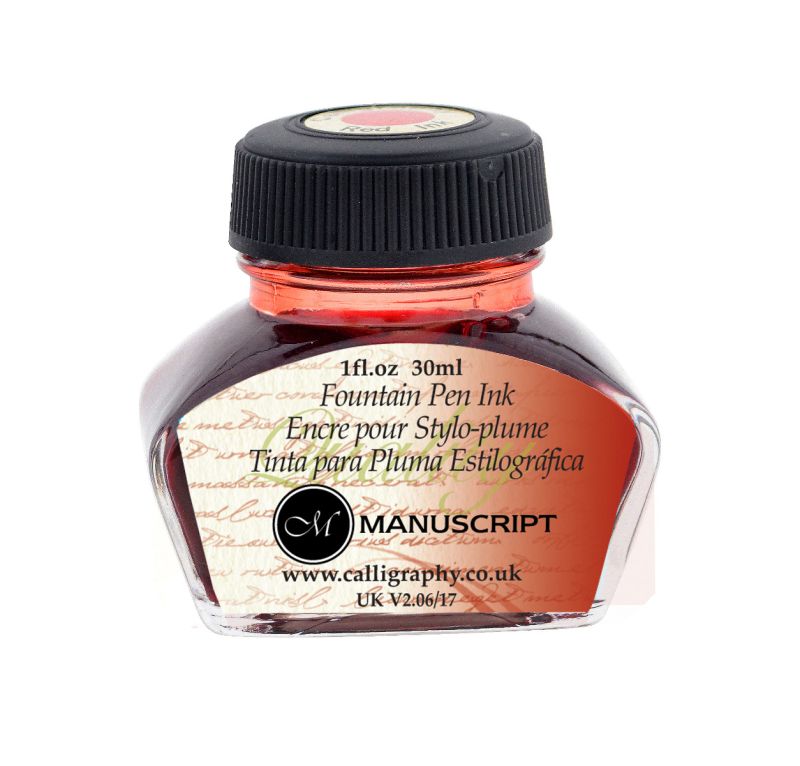 Red Fountain Pen Ink