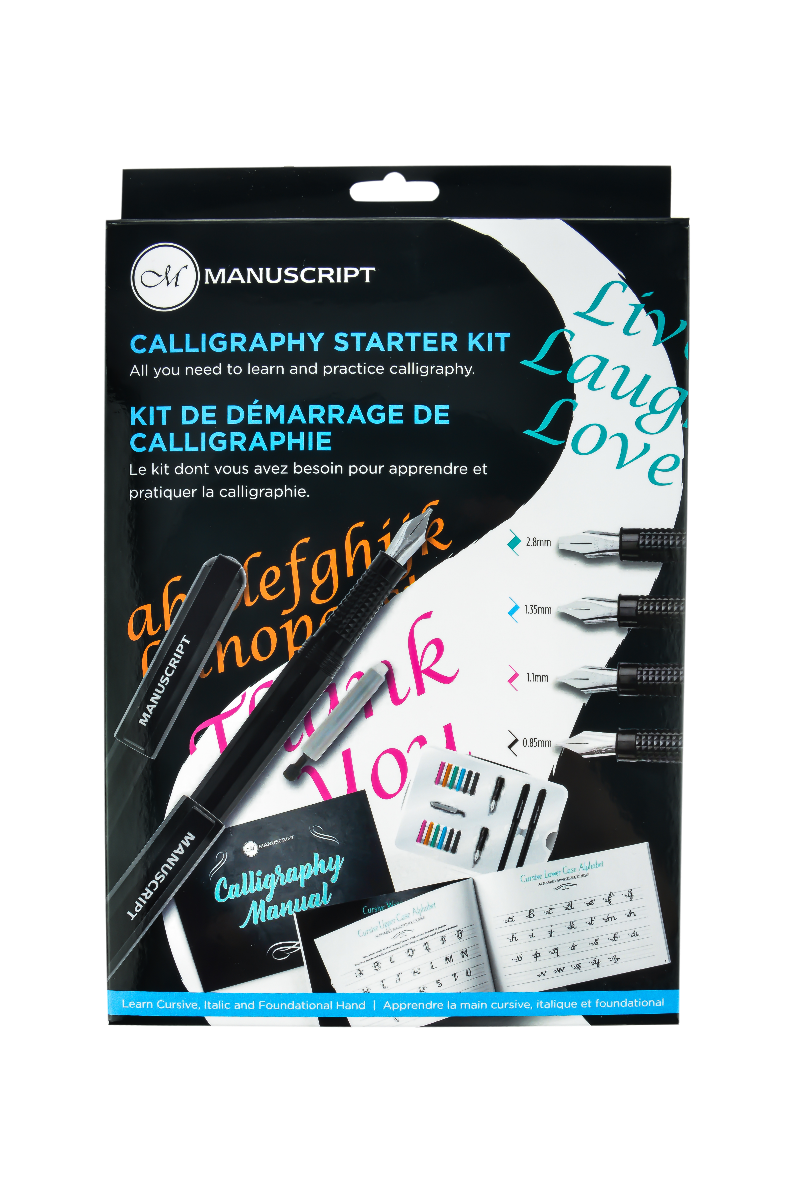 Left Handed Calligraphy Starter Kit