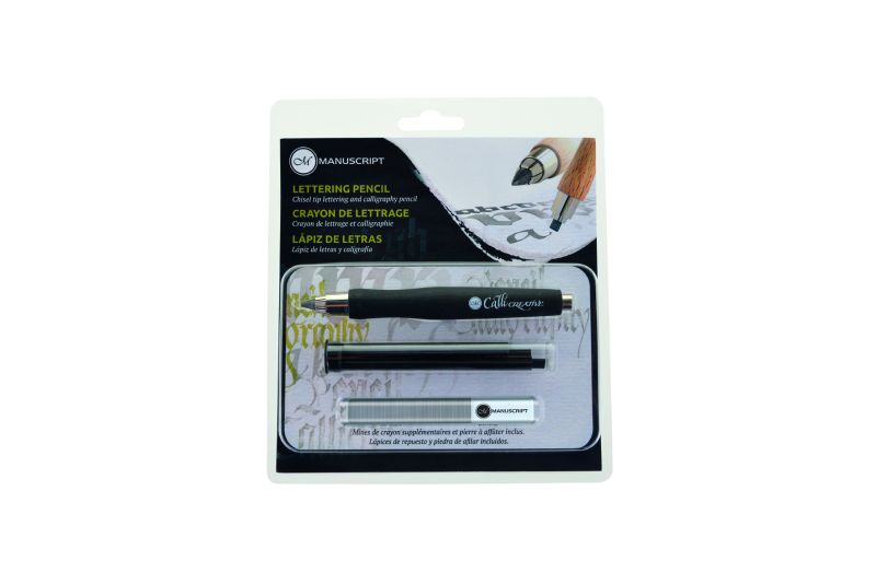 Lettering Pencil and Lead Set - Black
