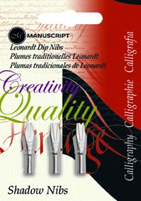 Premium Manuscript Leonardt Shadow Nibs