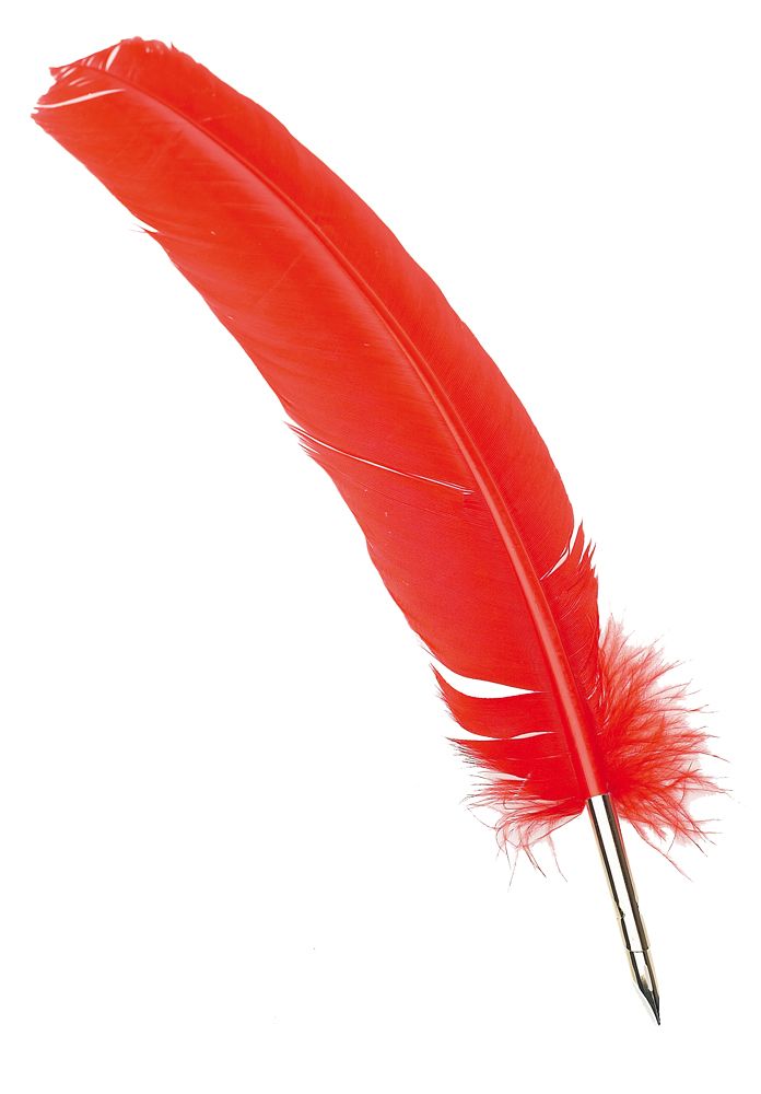 Quill Pen - Red
